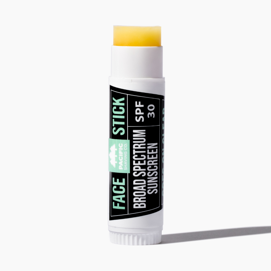 SPF 30 Broad Spectrum Sunscreen Face Stick - Pacific Shaving Company